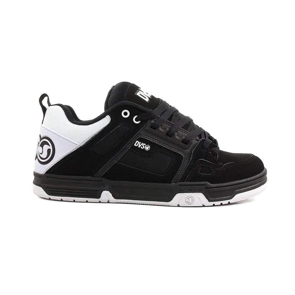 DVS Comanche Skate Shoes - Black/White/Black - Supereight