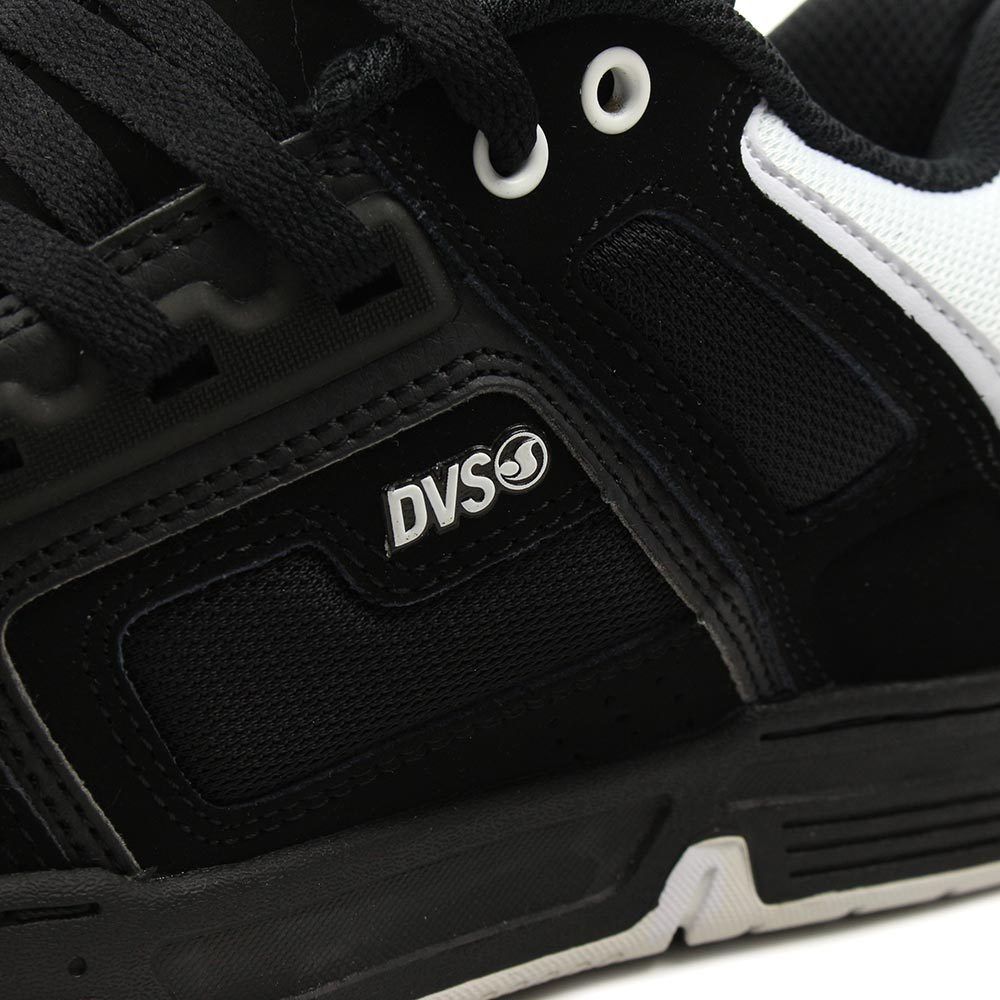 DVS Comanche Skate Shoes - Black/White/Black - Supereight