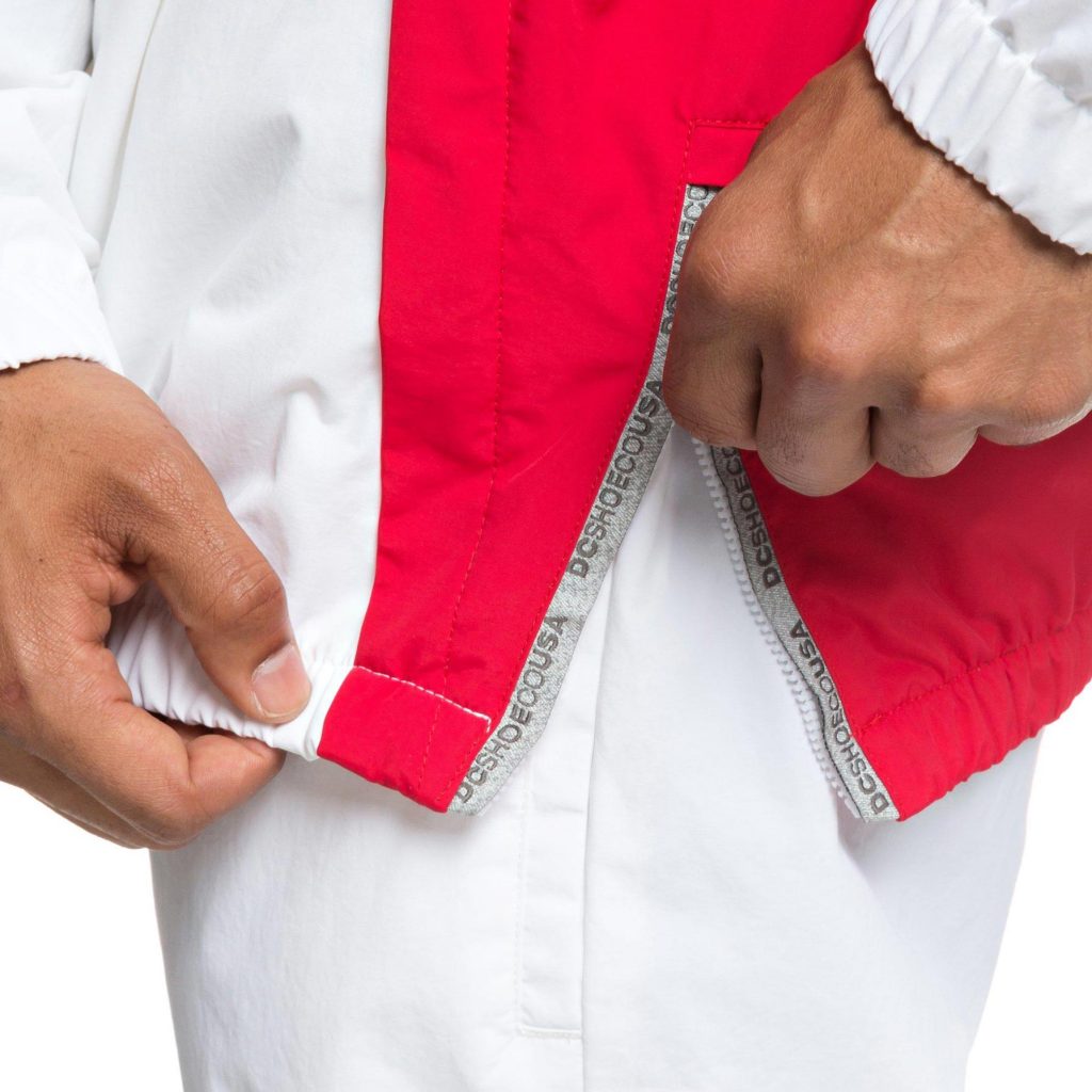 DC Shoes Skate Zip Up Tracksuit Jacket - White