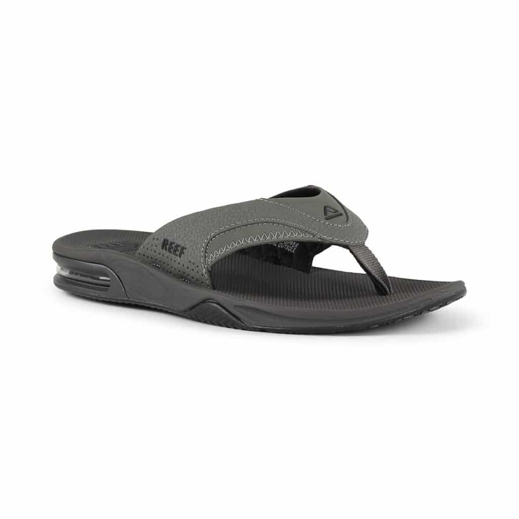 Reef Fanning Sandals - Grey/Black - Supereight