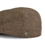 Brixton Hooligan Snap Flat Cap - Brown/Khaki - Supereight