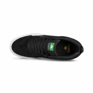 Emerica Pillar Mid-Top Skate Shoes - Black/White/Gold