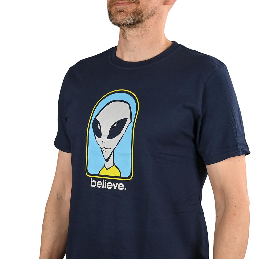 Alien Workshop Believe S/S T-Shirt - Navy - Supereight