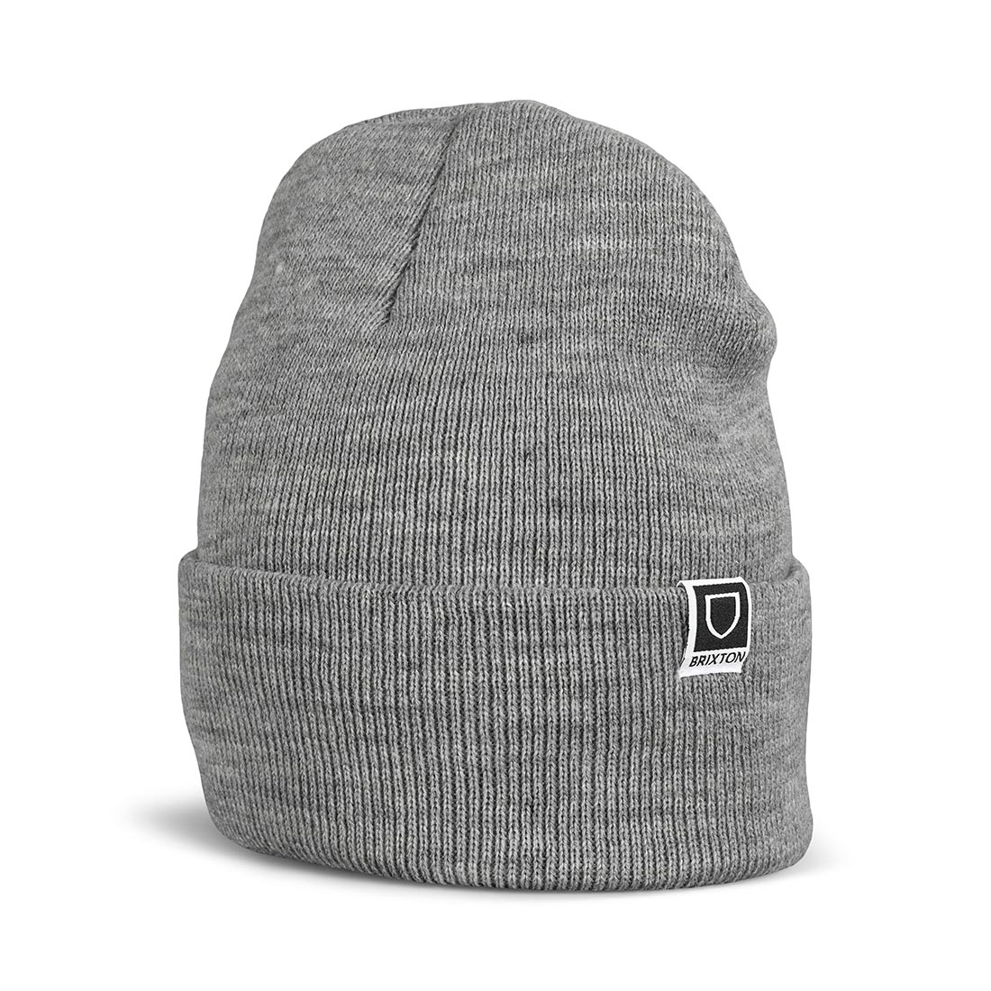 Brixton Harbor Beta Watch Beanie Hat - Light Heather Grey