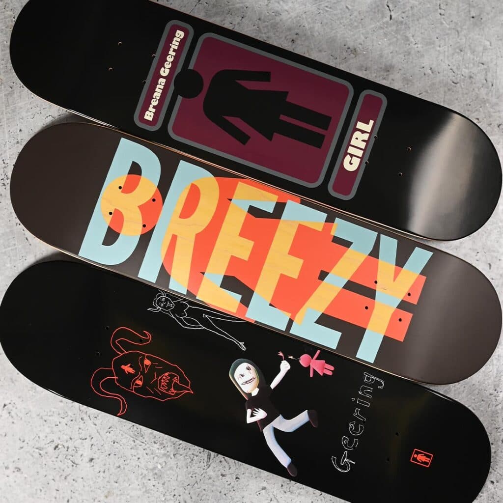 Girl Skateboards - Breana Geering Pro Decks - Supereight