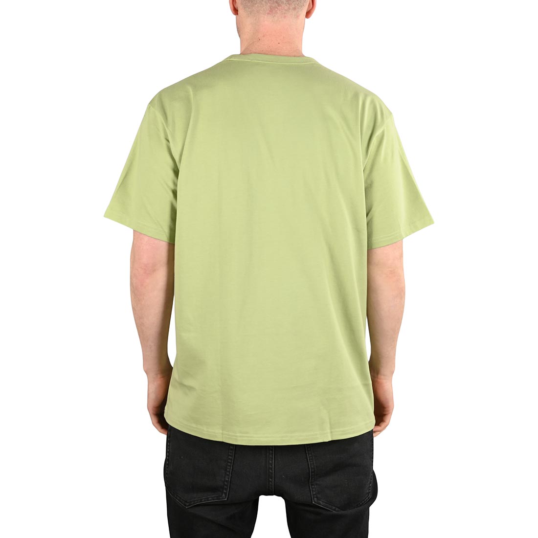 Adidas Shmoo Logo S/S Pocket T-Shirt - Lime/ Navy - Supereight