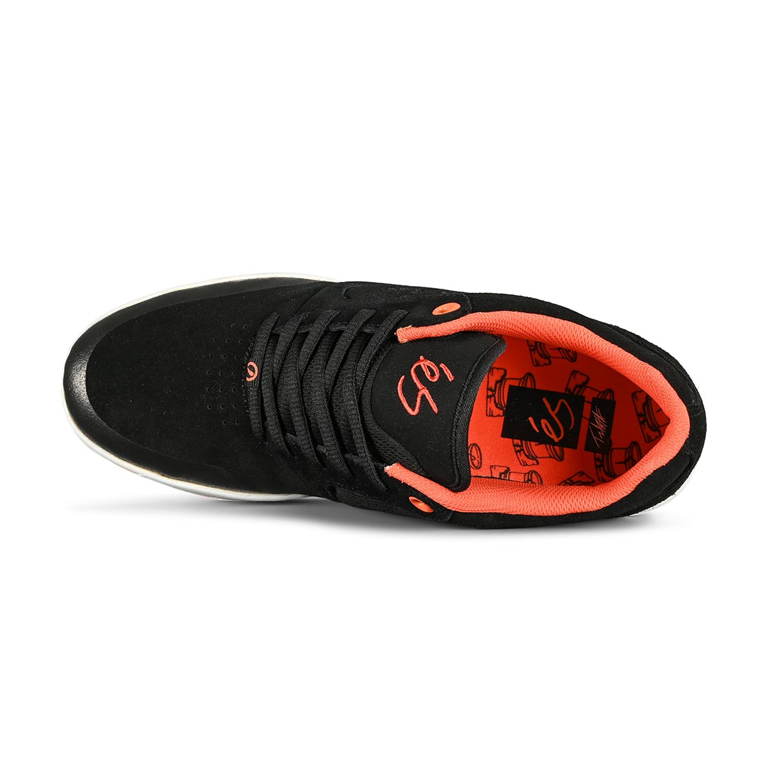 eS Swift 1.5 Tom Asta Skate Shoes - Black/Orange - Supereight
