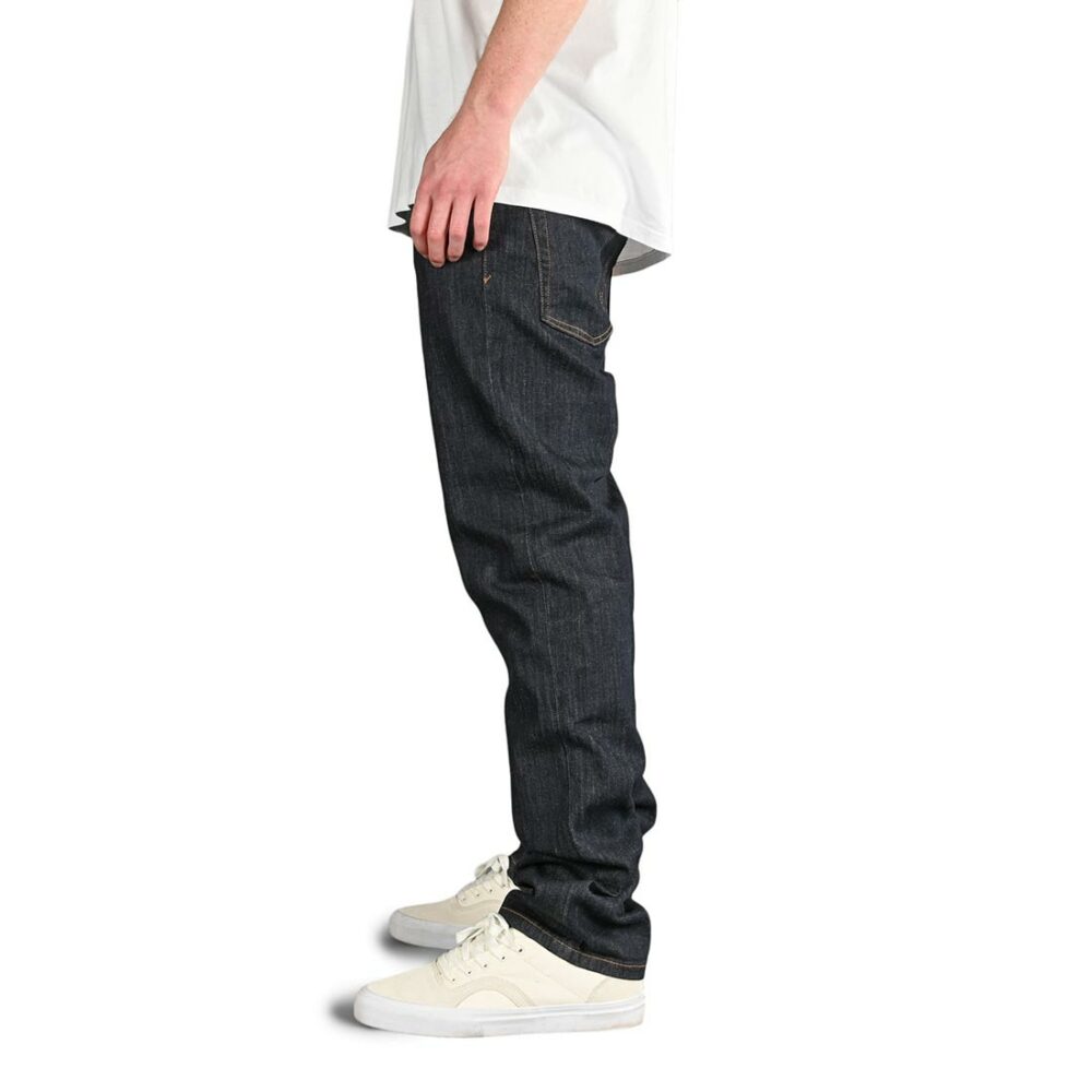 Volcom Solver Straight Fit Jeans - Rinse Blue - Supereight