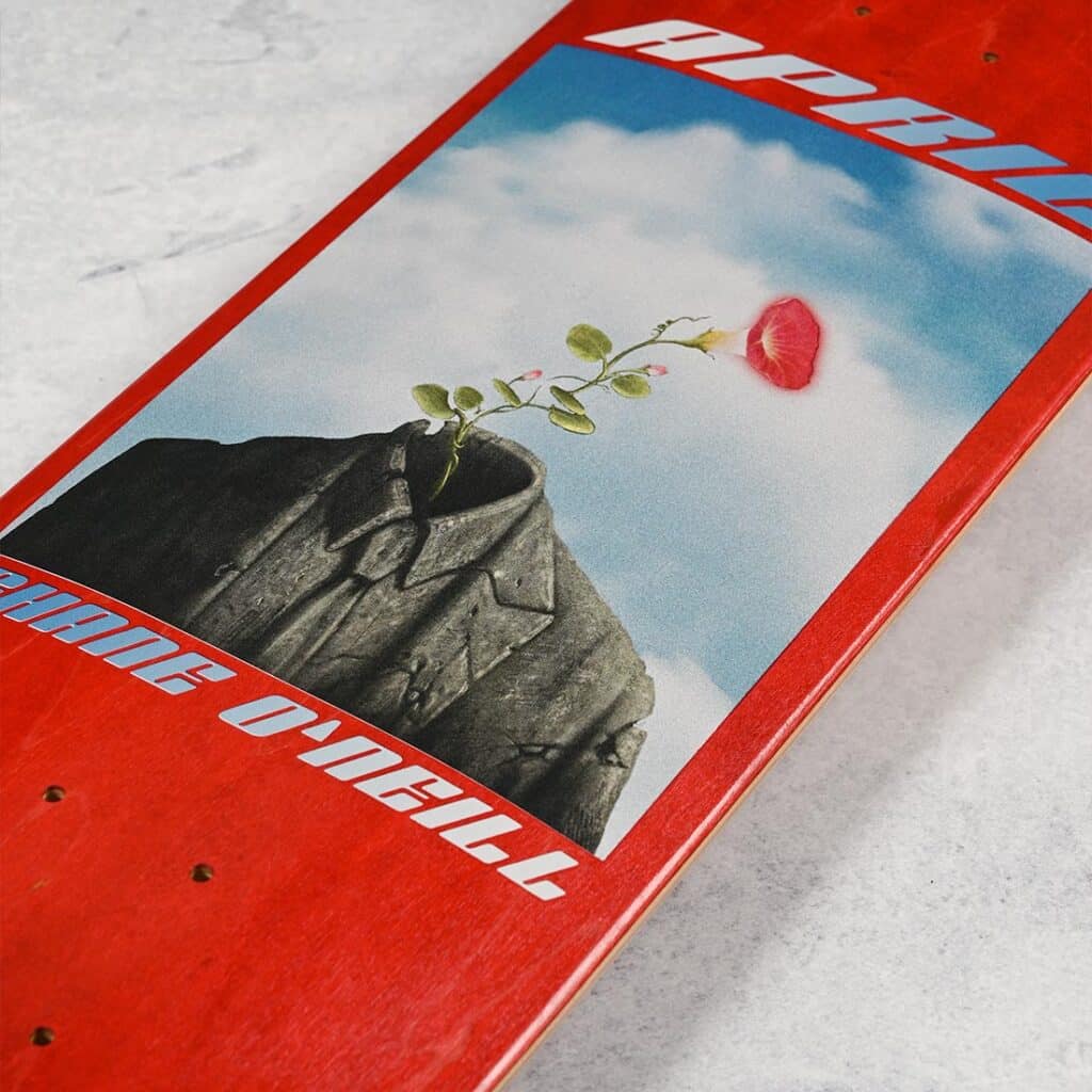 April Shane O'Neill Rocked Skateboard Deck - Supereight