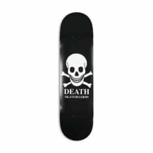 Death OG Skull Skateboard Deck - Black - Supereight