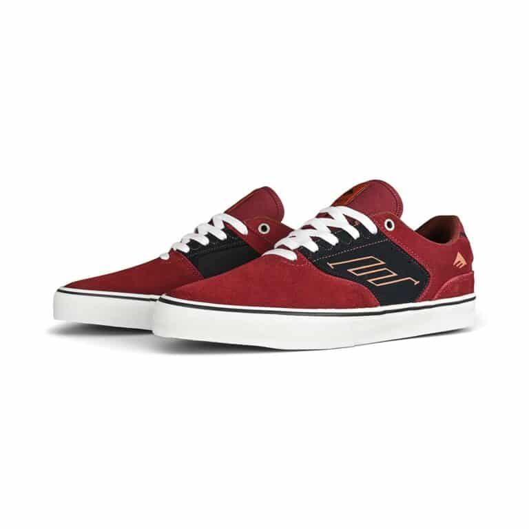 Emerica The Low Vulc Skate Shoes - Navy/Red - Supereight