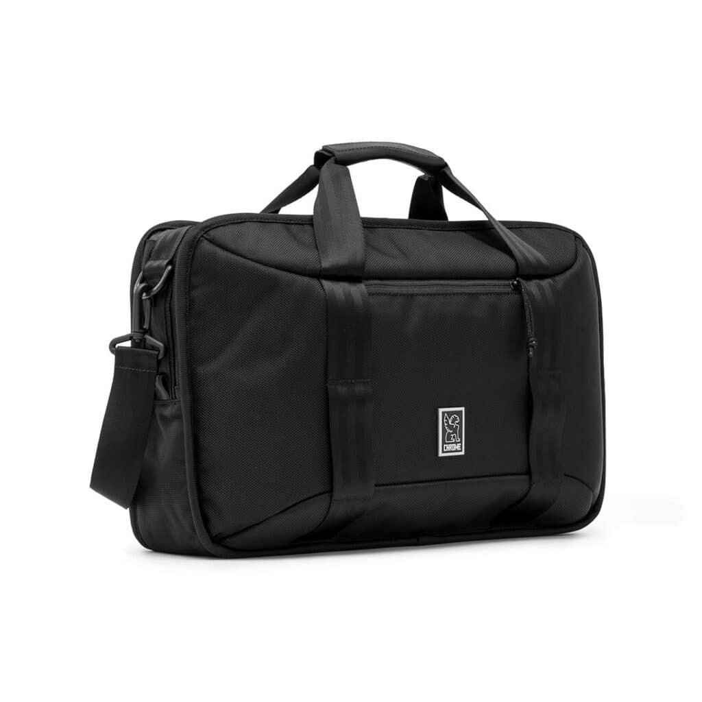 Chrome Vega 15L Transit Briefcase - All Black - Supereight