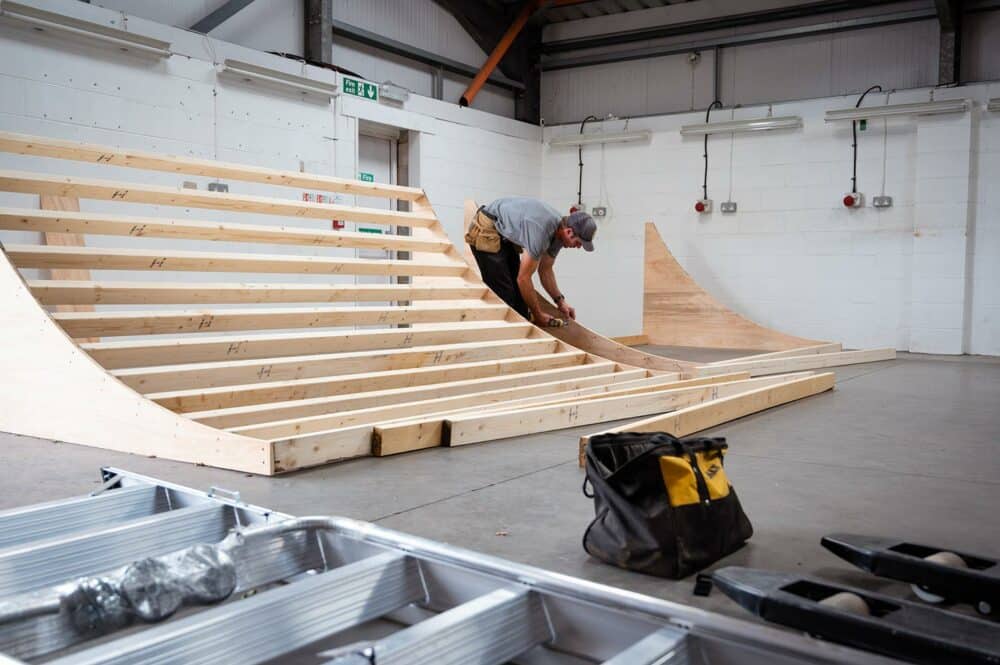 The Supereight Mini Ramp Build From Start To Finish