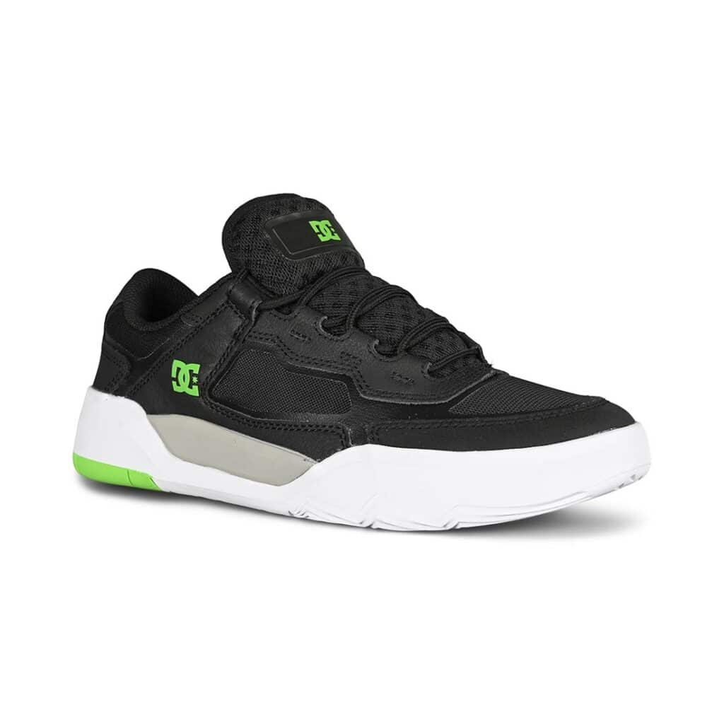 DC Metric Skate Shoes - Black/Grey/Green - Supereight