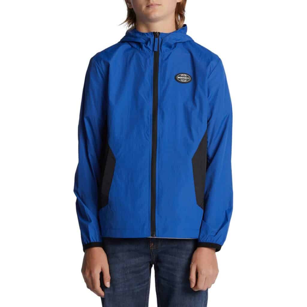 DC Shoes Define (Youth) Windbreaker Jacket - Nautical Blue