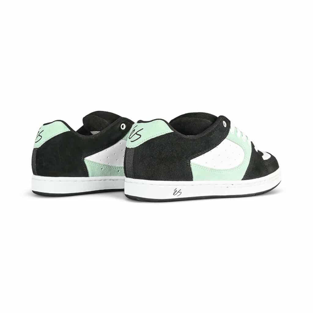 eS Accel OG Skate Shoes - Black/White/Turquoise - Supereight