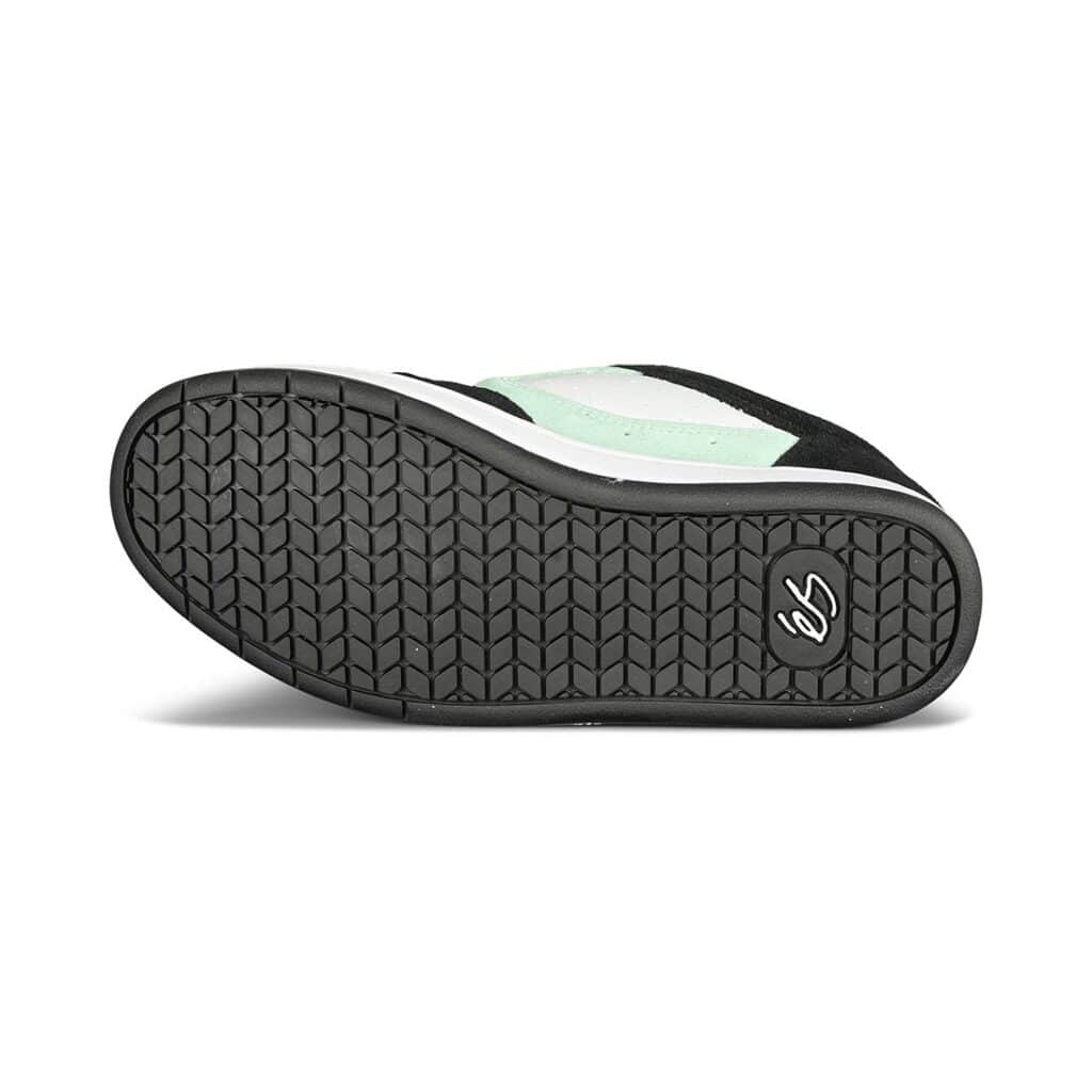 eS Accel OG Skate Shoes - Black/White/Turquoise - Supereight