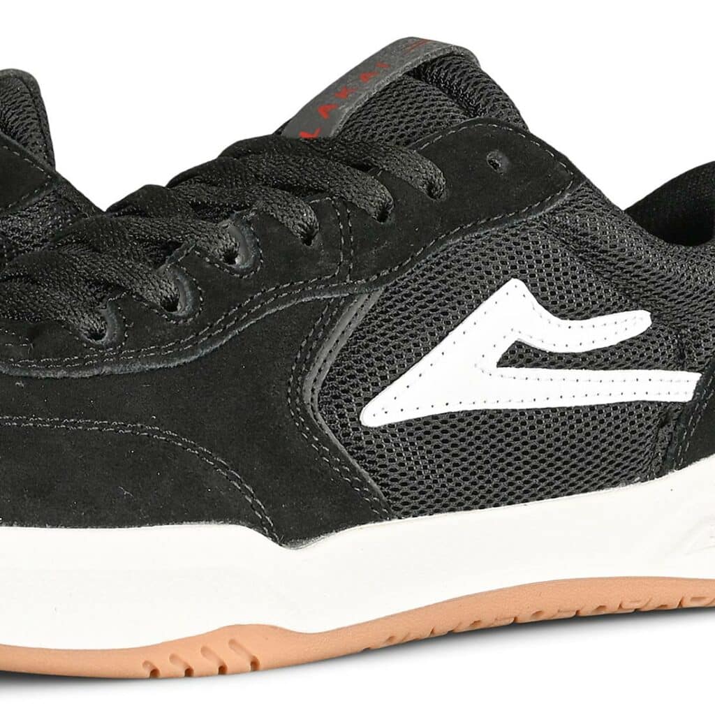 Lakai Atlantic Skate Shoes - Black/White - Supereight