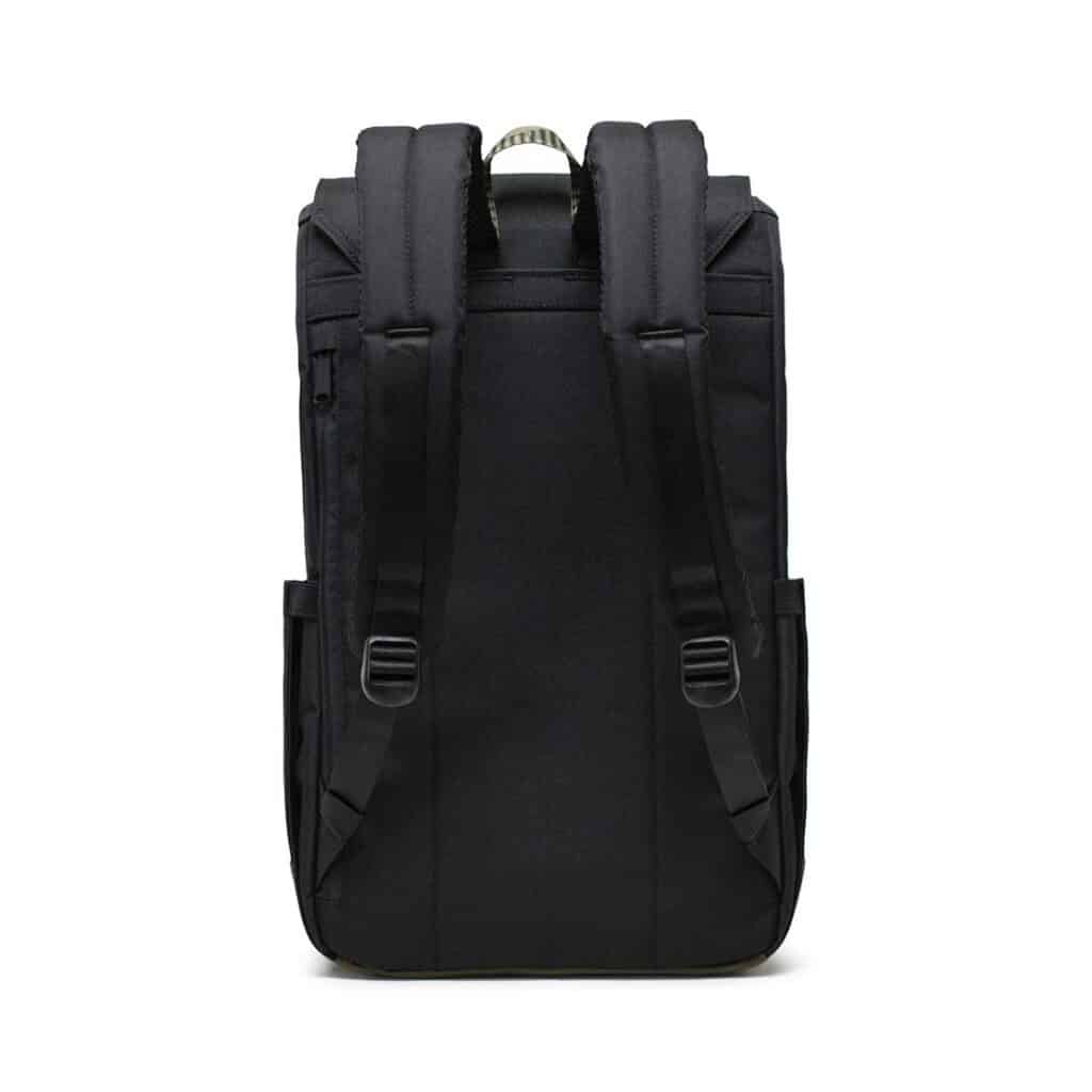 Herschel Retreat 23L Backpack - Black/Ivy Green - Supereight
