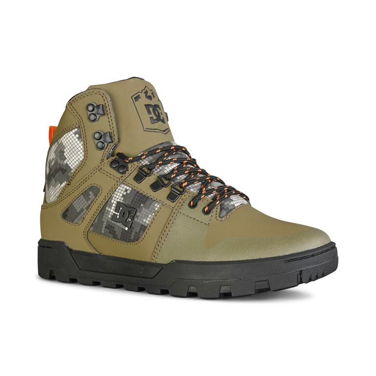 DC Pure High-Top WR Boot - Olive/Black - Supereight