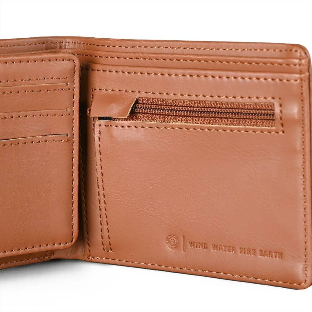Element Daily Leather Wallet - Mocha Bisque - Supereight