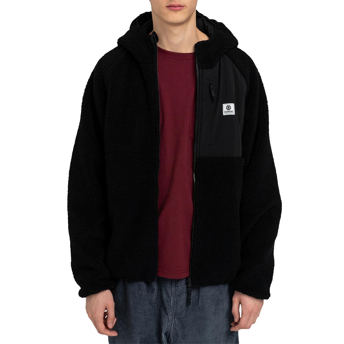 Element Wolfe Reversible Jacket - Flint Black - Supereight