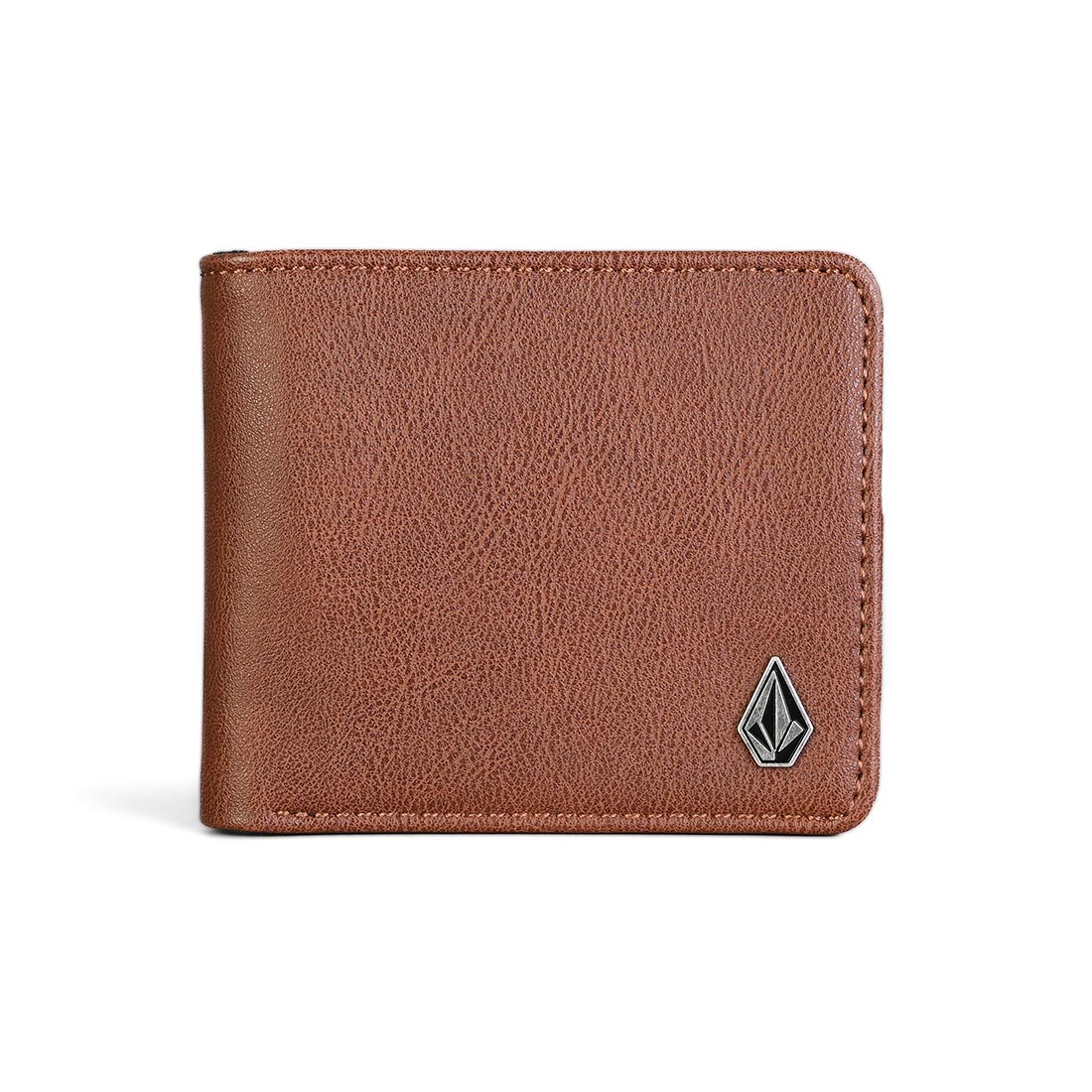 Volcom Slim Stone S Wallet - Brown - Supereight