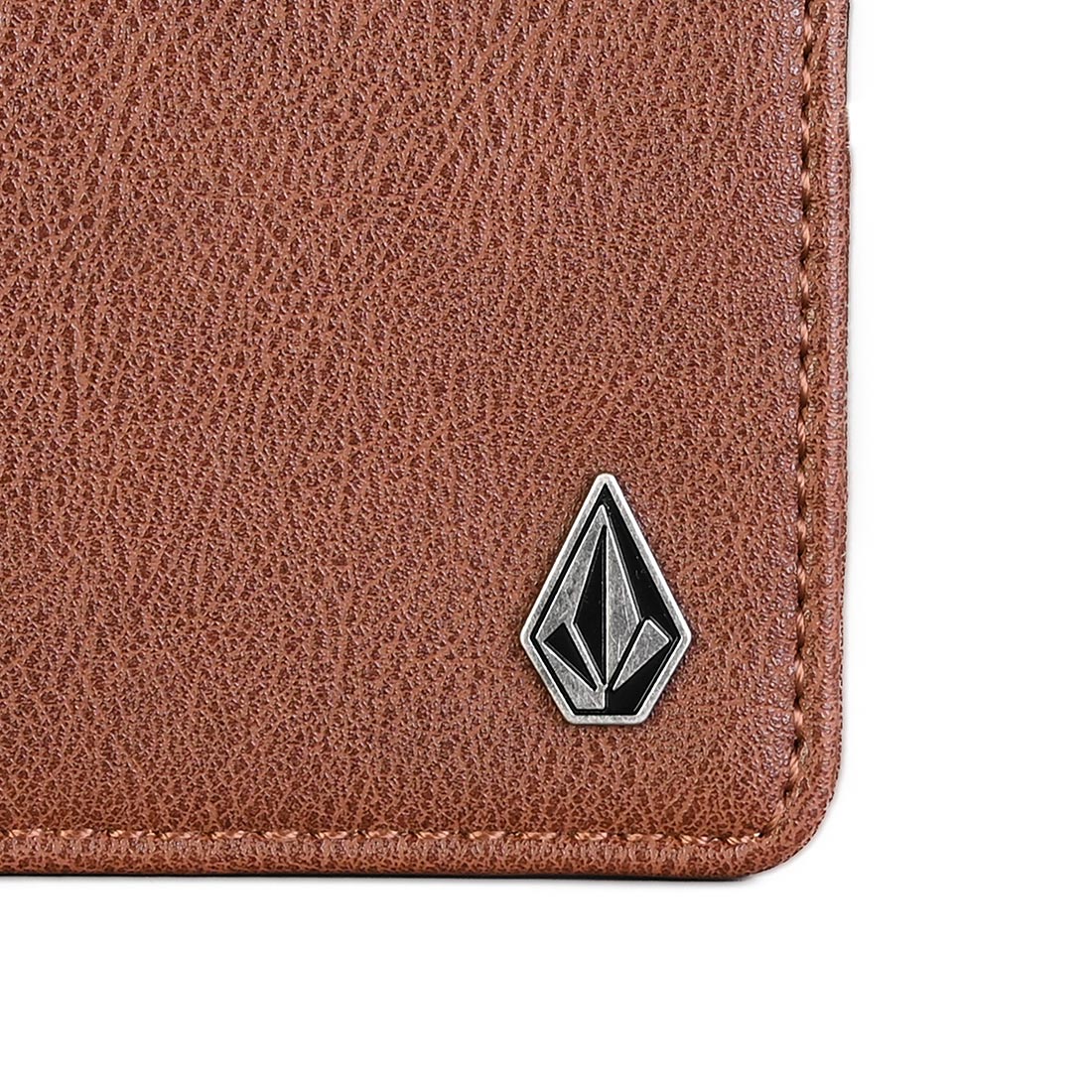Volcom Slim Stone S Wallet - Brown - Supereight