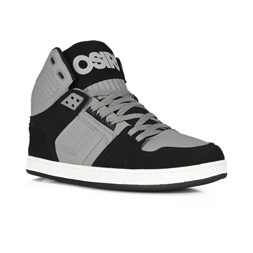 Osiris NYC 83 CLK High Top Shoes - Black/Grey/White