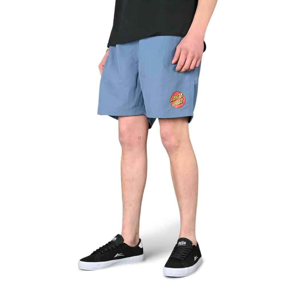 Santa Cruz Classic Dot Swim Shorts - Dusty Blue - Supereight