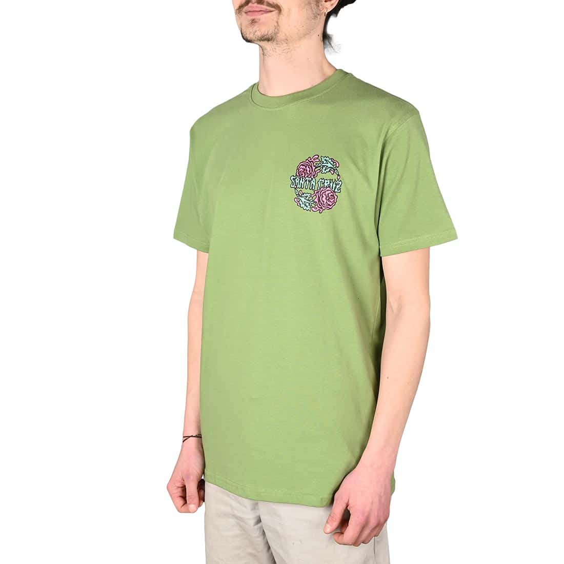 Santa Cruz Dressen Rose Crew Two S/S T-Shirt - Apple