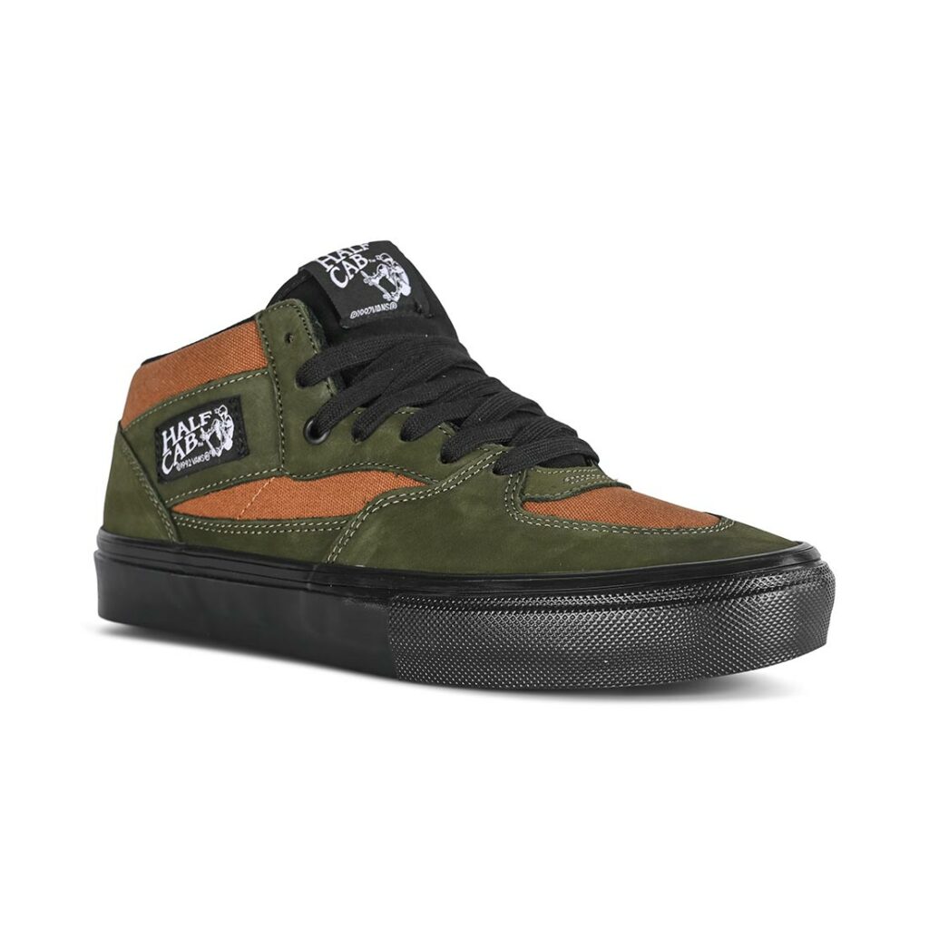Vans Half Cab Skate Shoes - Beef/Broccoli - Supereight