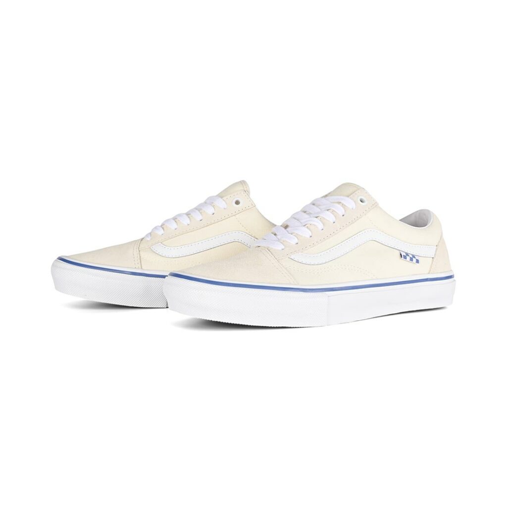 Vans Old Skool Skate Shoes - Off White - Supereight