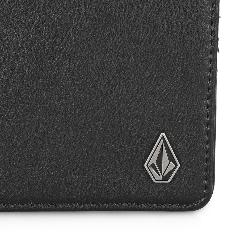 Volcom Slim Stone L Wallet - Black - Supereight