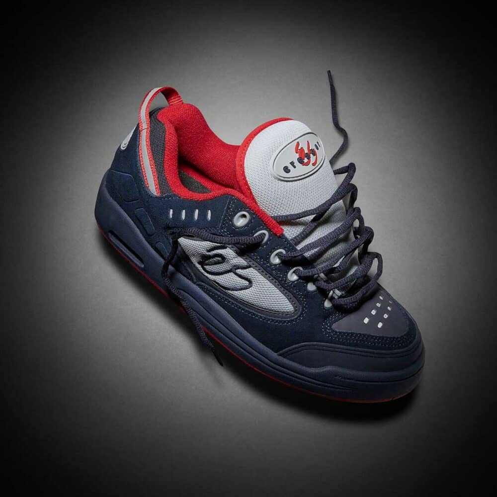 eS Creager Skate Shoes - Navy/Grey/Red - Supereight