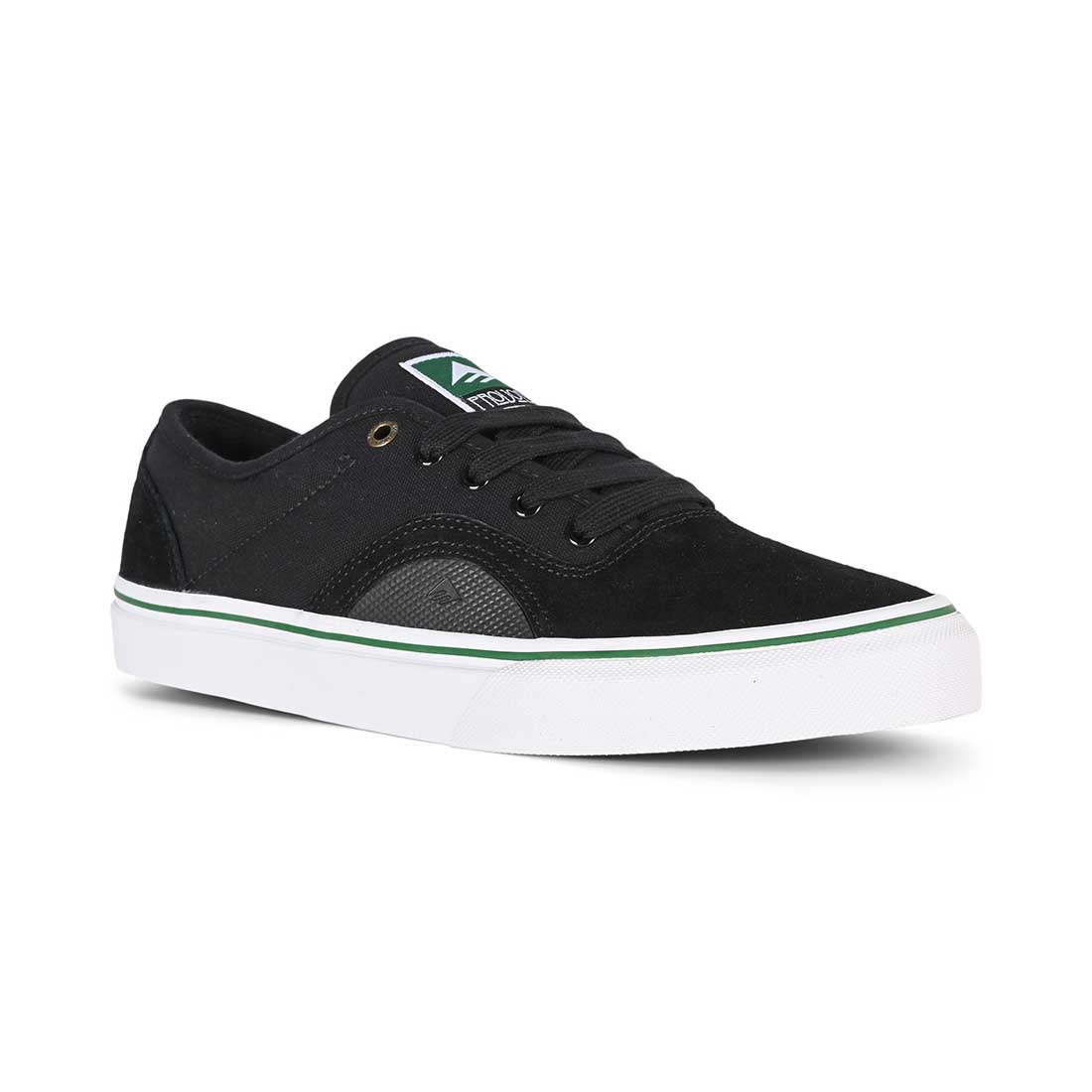 Emerica Provost G6 Skate Shoes - Black/White/Gold