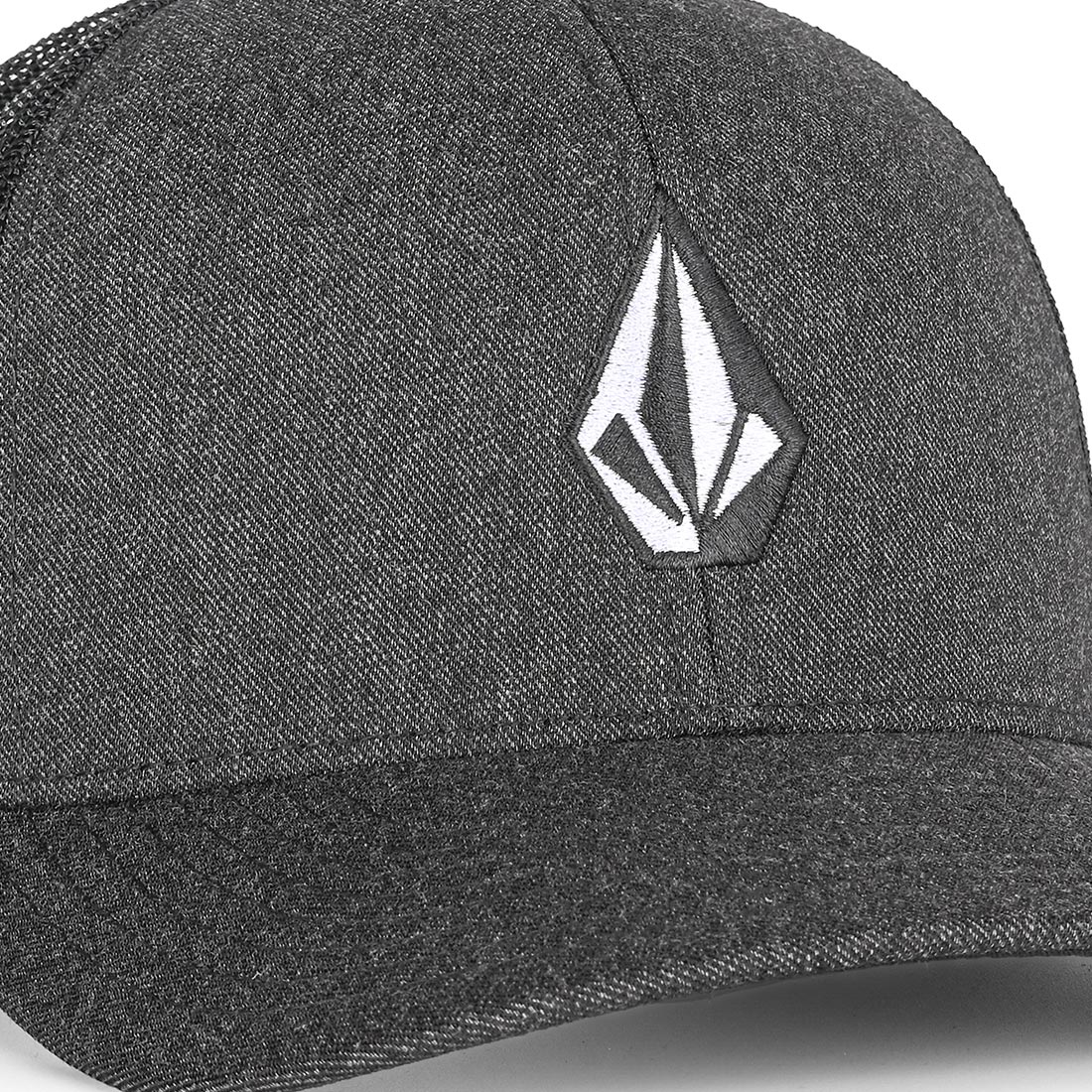 Volcom Full Stone Cheese Mesh Back Cap - Charcoal Heather