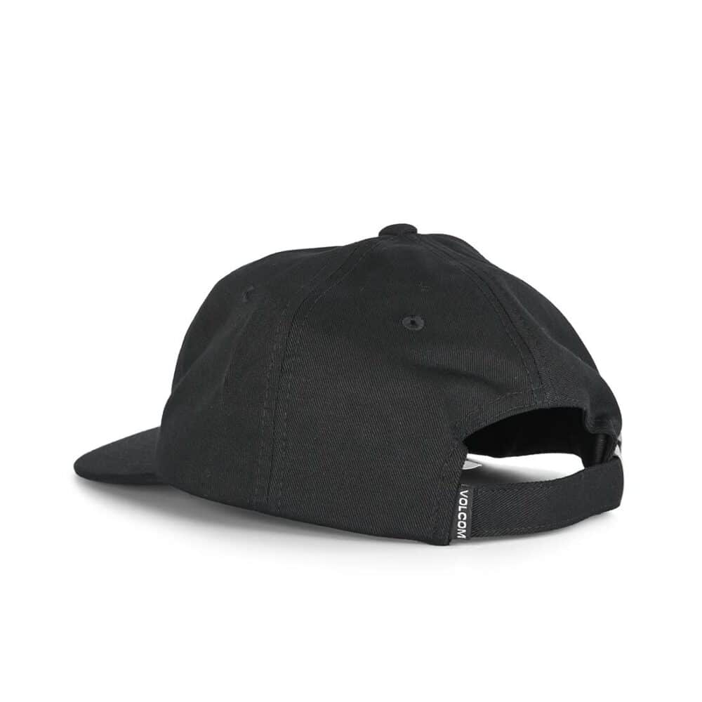 Volcom Full Stone Dad Strapback Cap - Black - Supereight