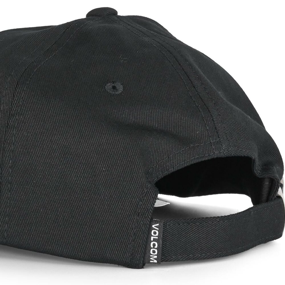 Volcom Full Stone Dad Strapback Cap - Black - Supereight