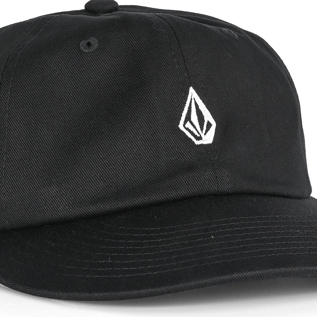 Volcom Full Stone Dad Strapback Cap - Black - Supereight