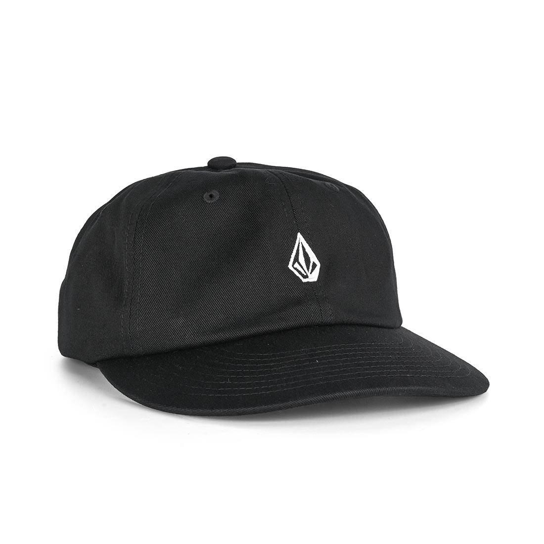 Volcom Full Stone Dad Strapback Cap - Black - Supereight