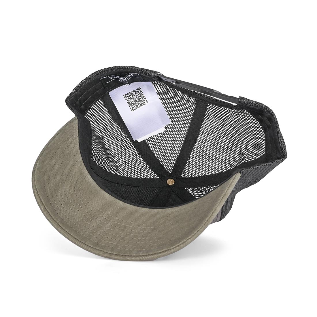 Volcom Mountainside Cheese Mesh Back Cap - Stealth