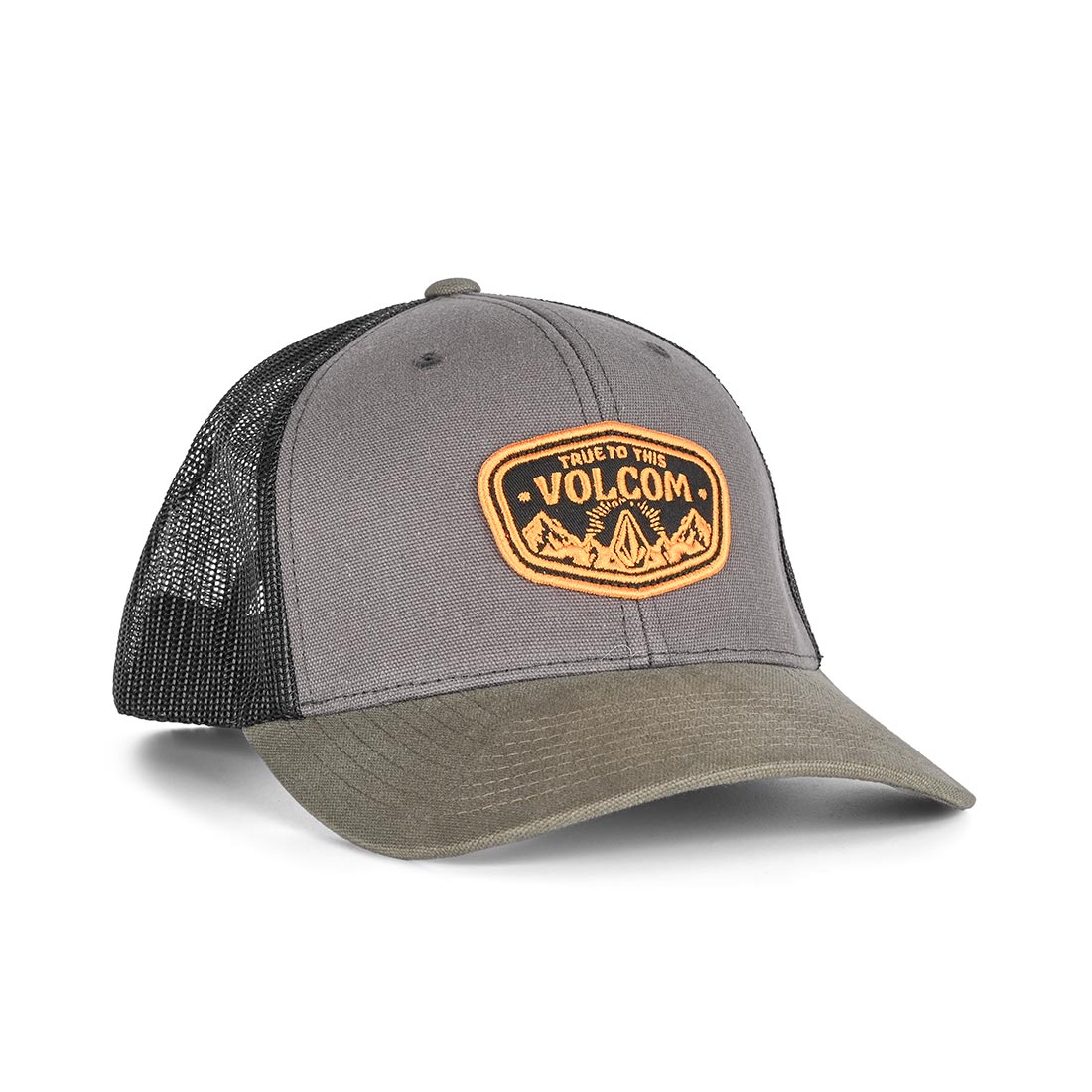 Volcom Mountainside Cheese Mesh Back Cap - Stealth