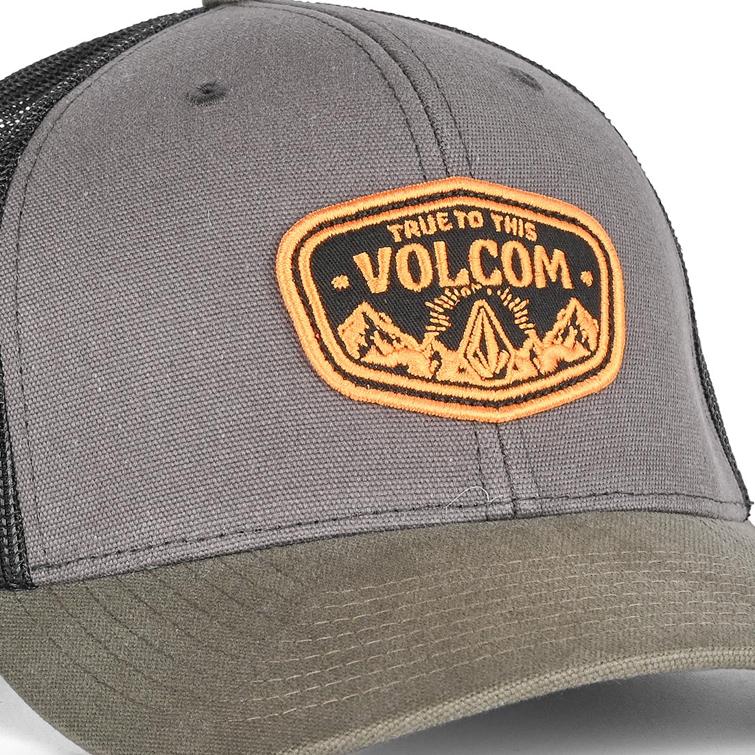 Volcom Mountainside Cheese Mesh Back Cap - Stealth