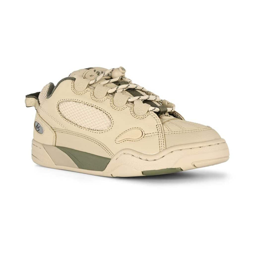 eS Muska Skate Shoes - Tan/Green - Supereight