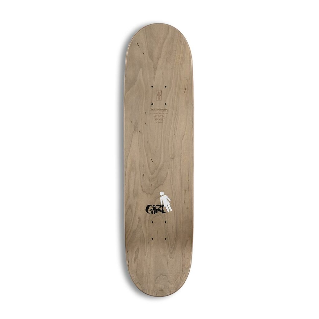 Girl Rowan Davis Giant Metal OG Skateboard Deck - Supereight