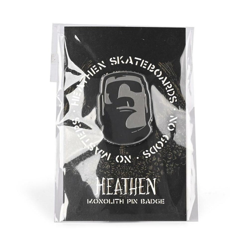 Heathen Monolith Enamel Pin Badge - Supereight