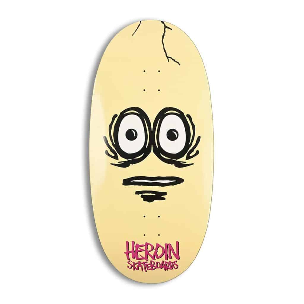 Heroin Skateboards Eggzilla 2 Egg 14.25″ Deck - Supereight
