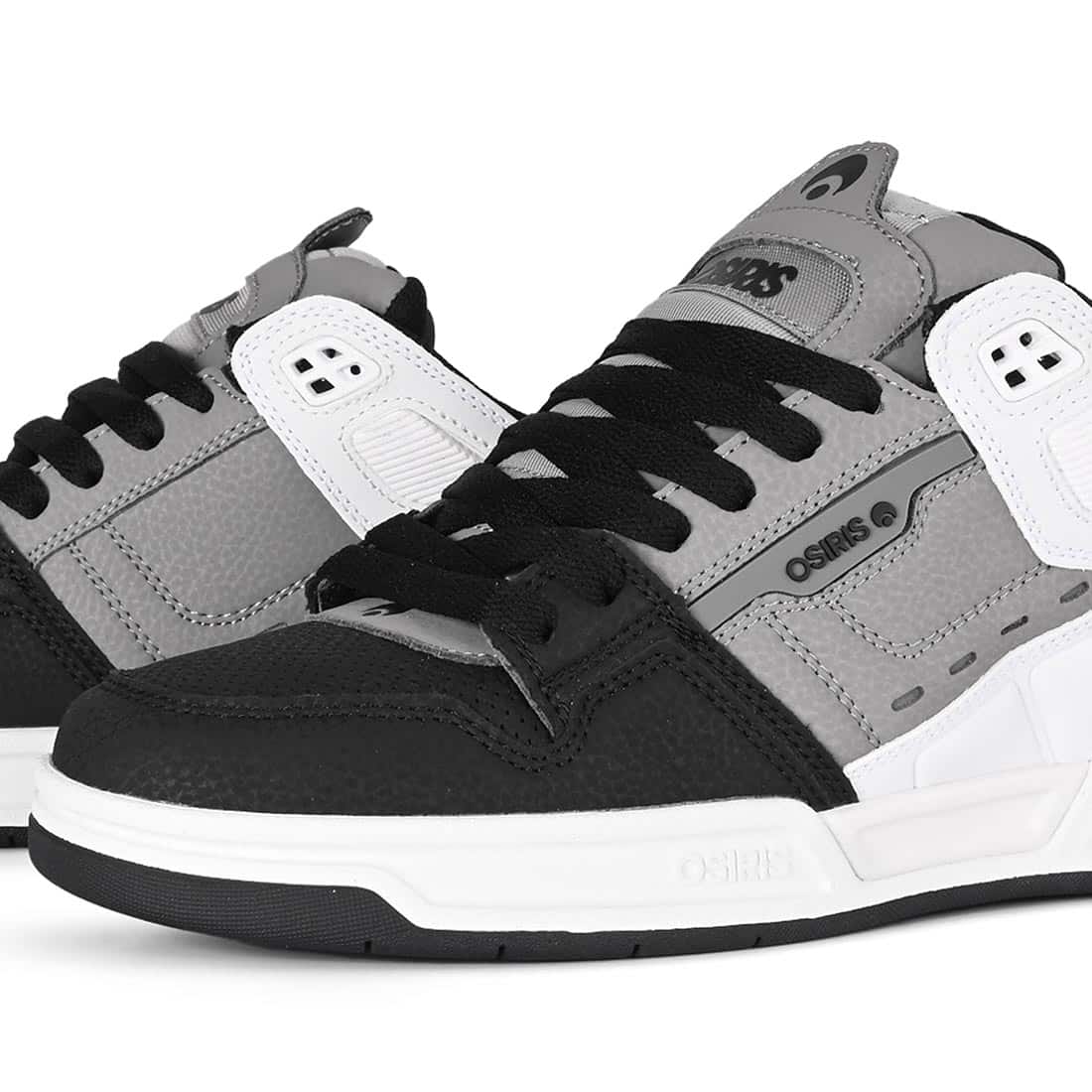 Osiris Peril Skate Shoes - White/Grey - Supereight