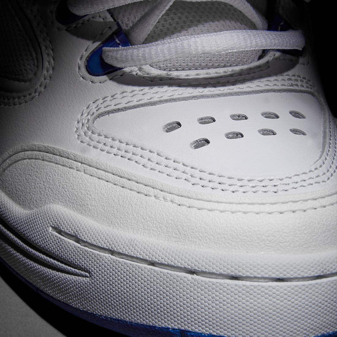 eS Creager Skate Shoes - White/Blue - Supereight
